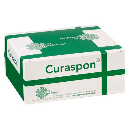 Hemostático de gelatina porcina purificada Curaspon – CuraMedical – SP ...